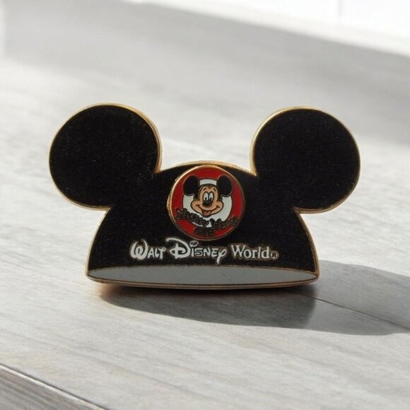Disney | Jewelry | Disney Collectible Pin Mickey Mouse Club Hat Flocked ...